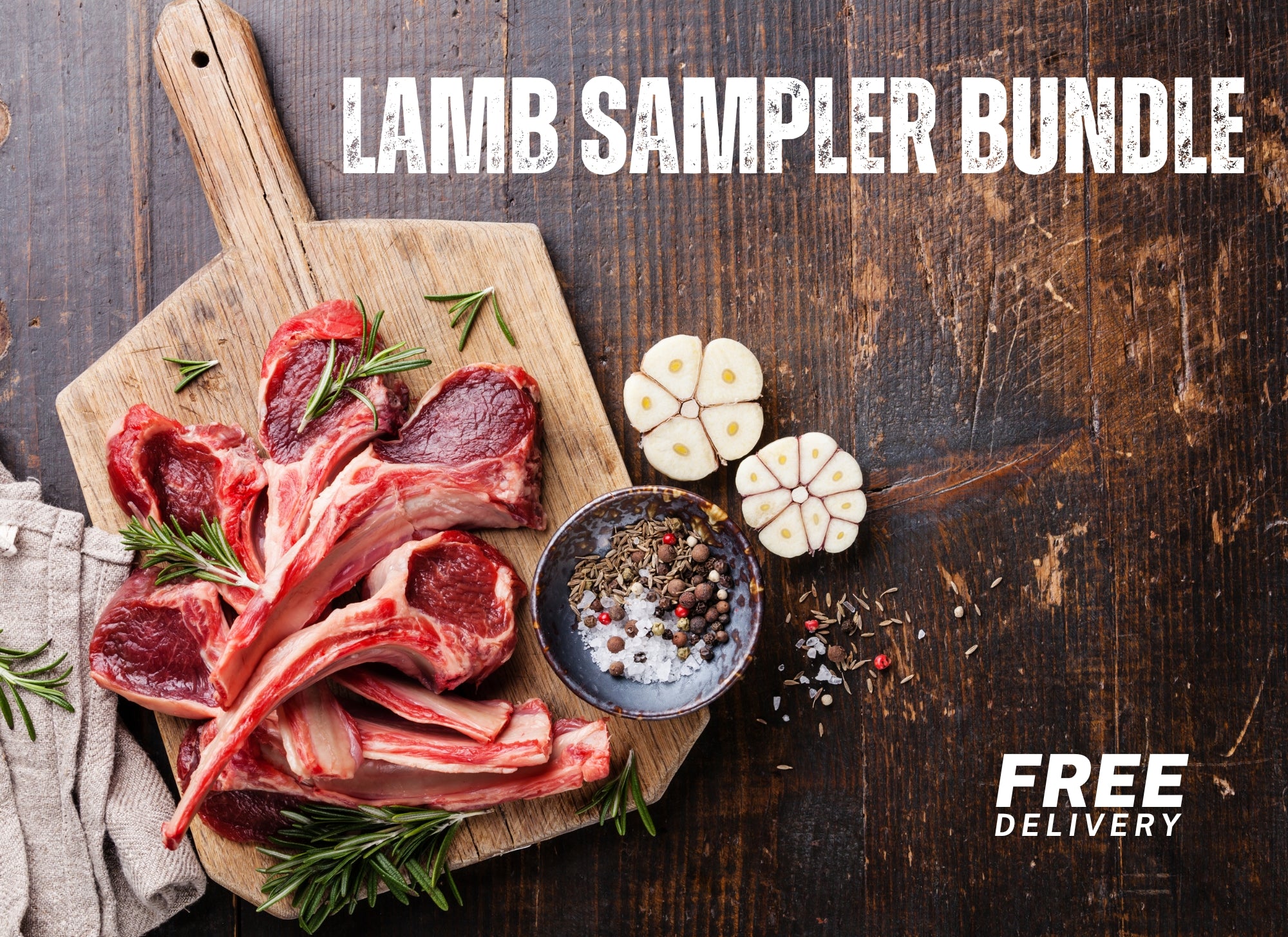 1/2 Lamb Sampler Bundle – Prairie Bell Family Farms LLC